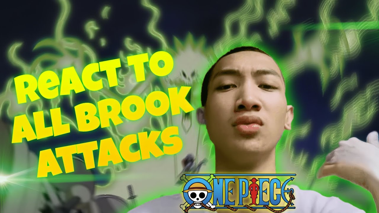React To Brook All Name Attacks💀💀💀Yohohohoho - YouTube