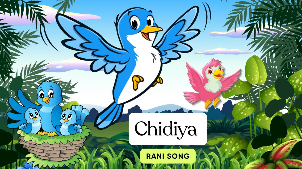 Chidiya Rani Badi Sayani ! Chidiya Rani Song ! Hindi Rhymes #kidsvideo ...