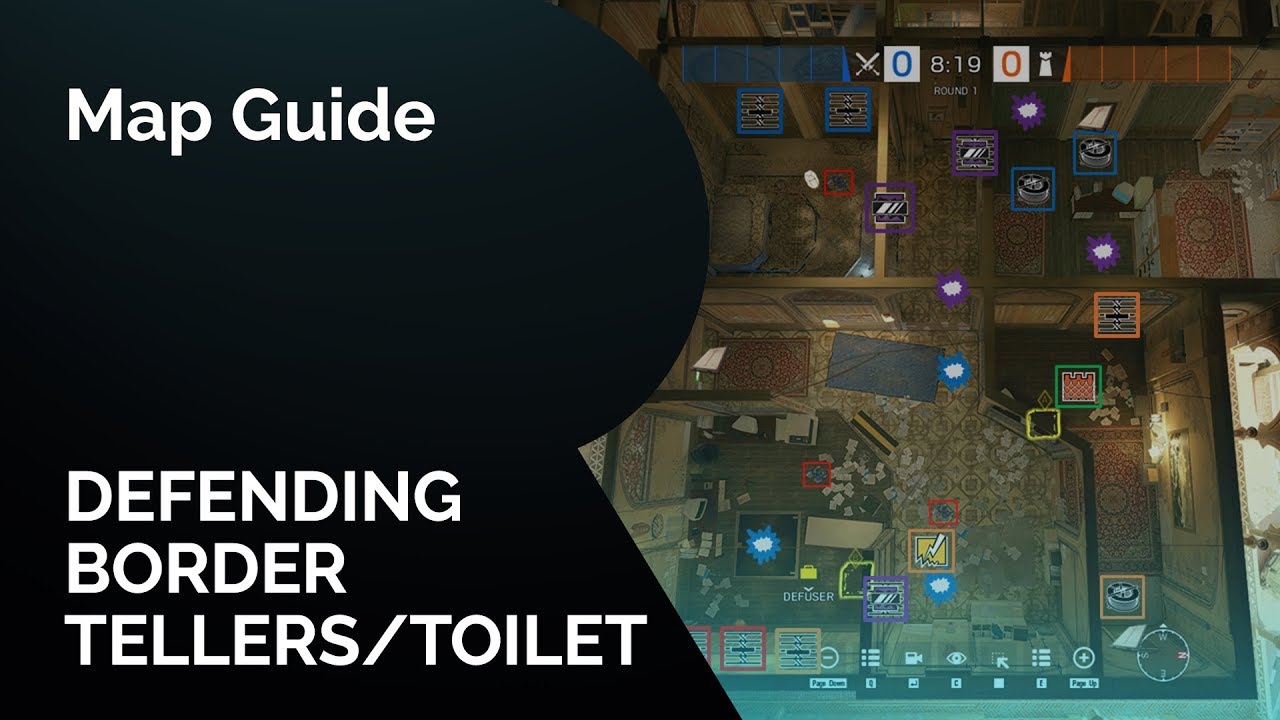 How to Defend: Tellers/Toilet on Border | Rainbow 6 Siege - YouTube