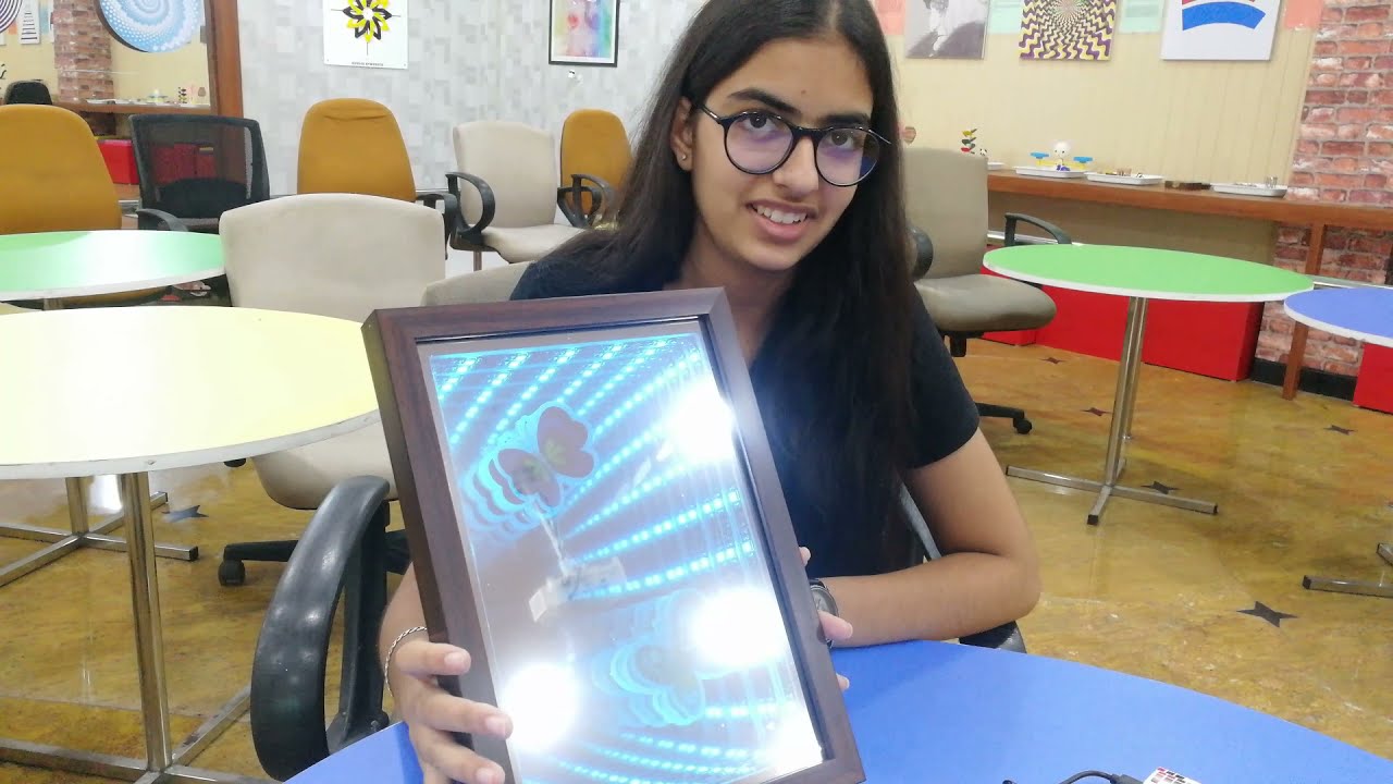 How to make infinity mirror frame in few minutes - YouTube