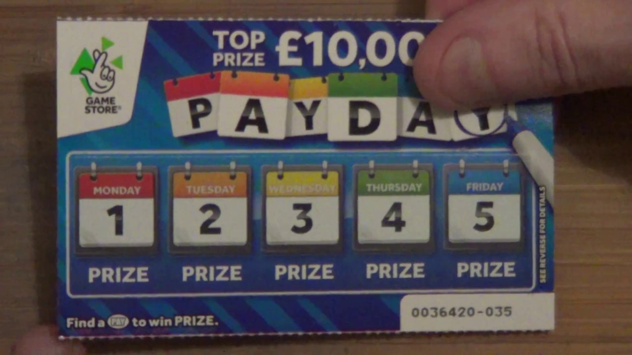 scratch cards , payday cards WINNER - YouTube