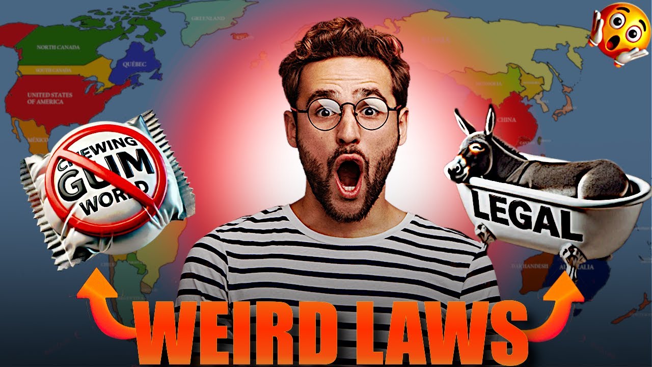 top 10 weirdest laws in the world - YouTube