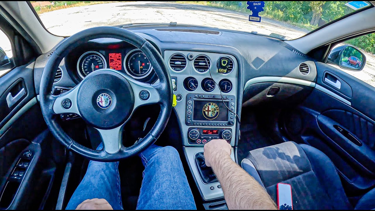 2008 Alfa Romeo 159 Sportwagon [2.4 JTDM 20v 200HP] |0-100| POV Test ...