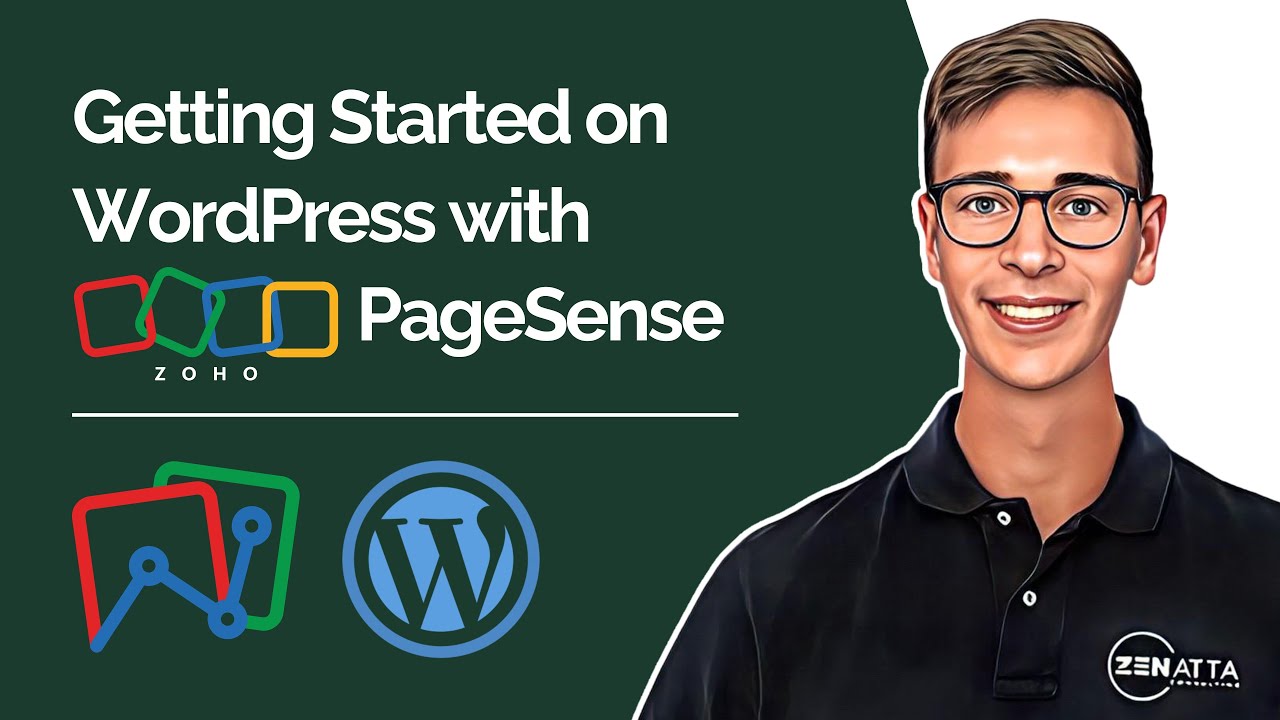 Getting Started on WordPress with Zoho PageSense - YouTube