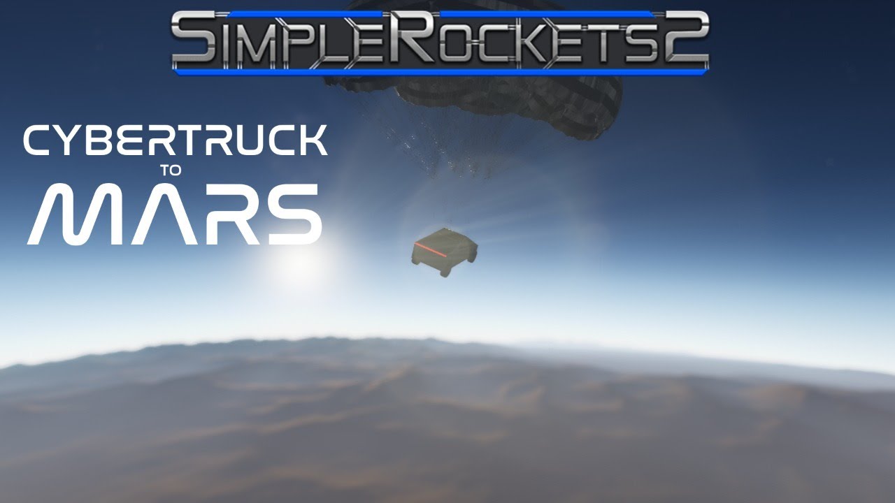 SimpleRockets 2 - Cybertruck to Mars! - YouTube