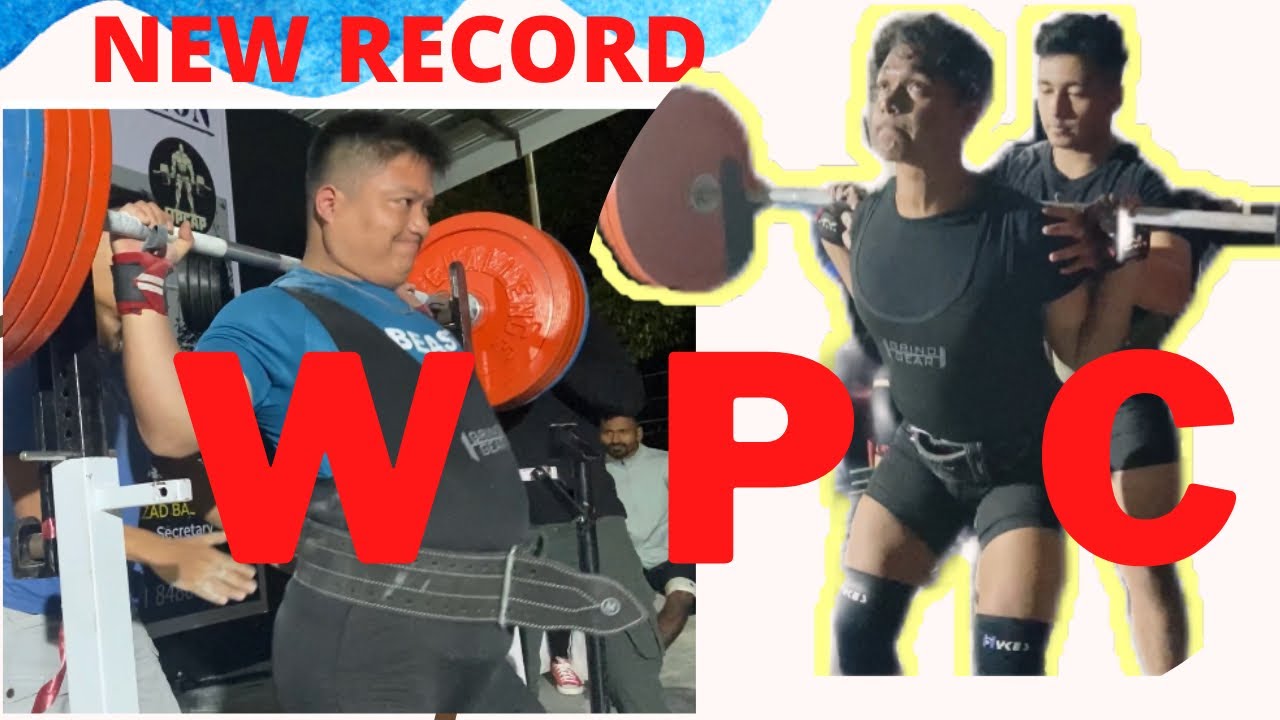 Weight lifting championship itanagar | record breaking weight lift ...