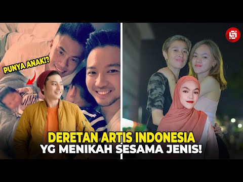 S3S4T!! 7 Artis Indonesia yang Menikah dengan Sesama Jenis | Bahkan Sudah Punya Anak!?