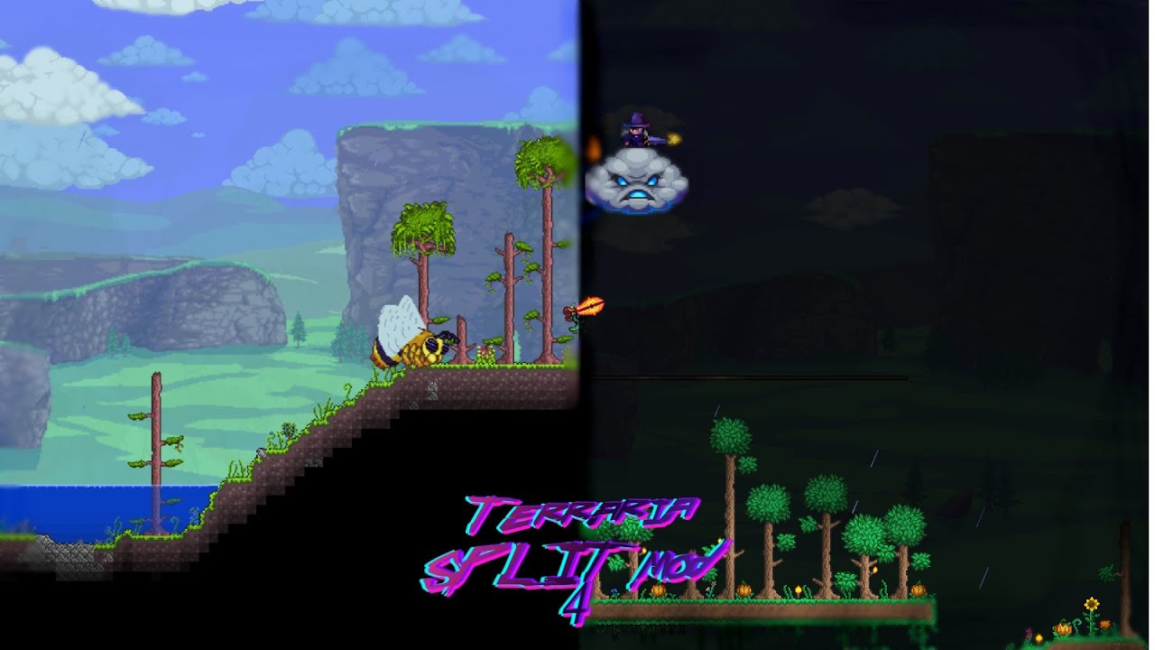 Terraria | split mod 4 - YouTube