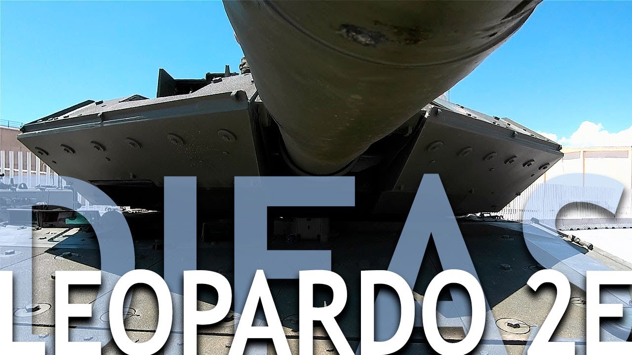 ¿Cómo es un Leopard 2E por dentro? TOUR COMPLETO #DIFAS23 - YouTube