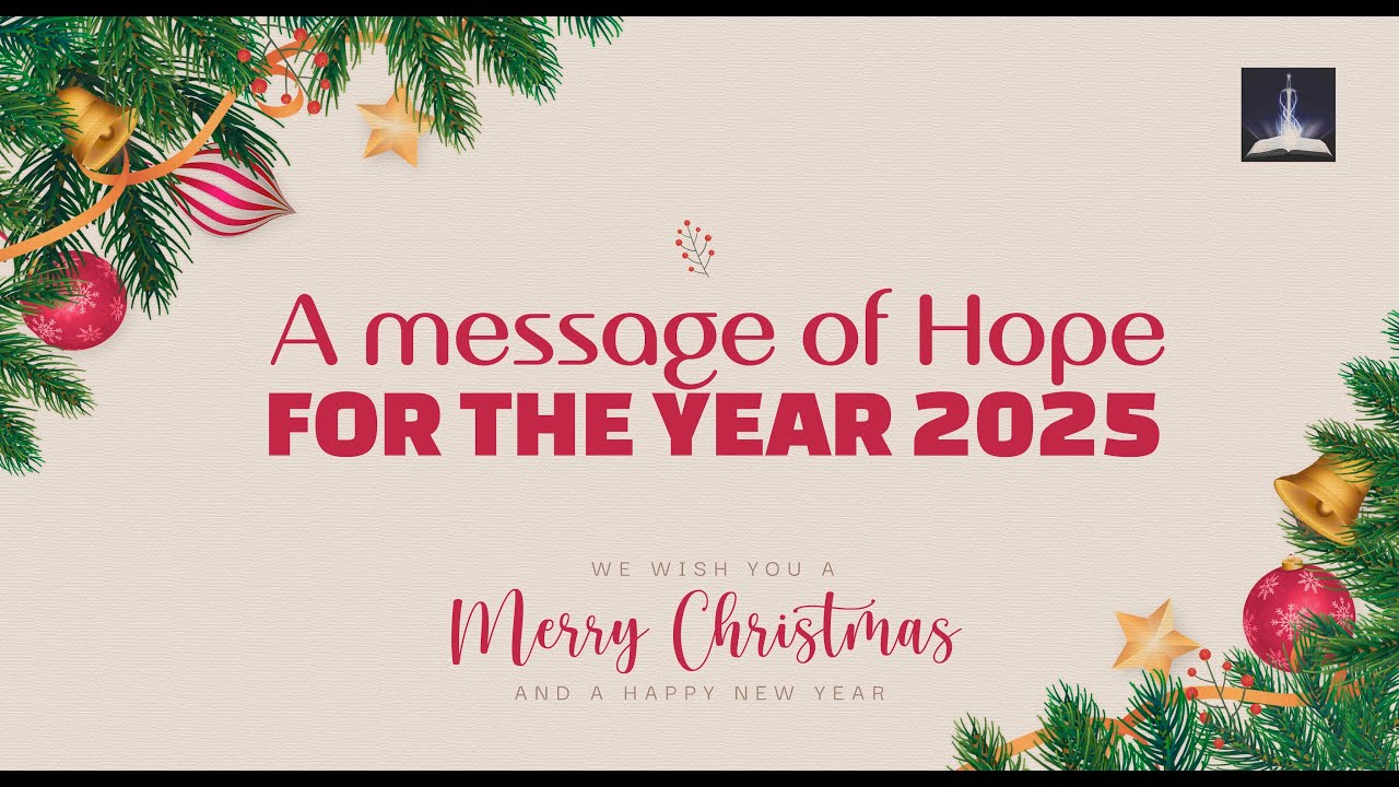 Fr January - Appreciation / Message of Hope for 2025 - YouTube