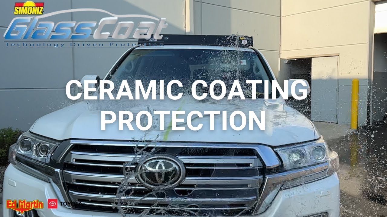 Simonize Glasscoat at Ed Martin Toyota - YouTube