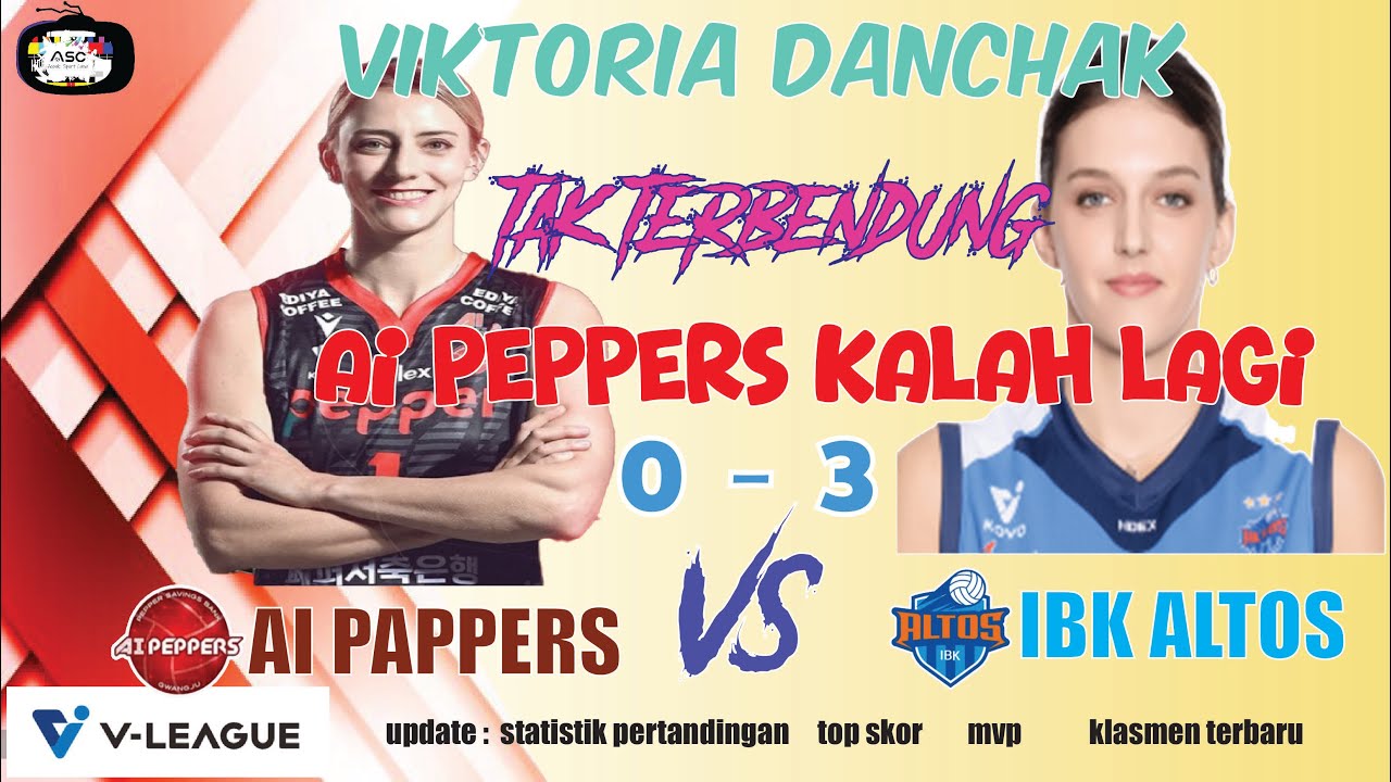 Viktoria Danchak Memang Luar Biasa, Ibk Altos Menang 3-0 atas AI ...