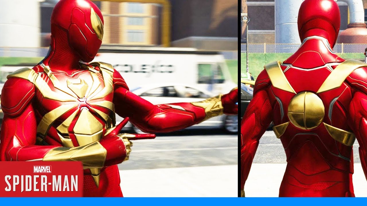 Marvel's Spider-Man (2018) DLC - Original Iron Spider Suit - YouTube