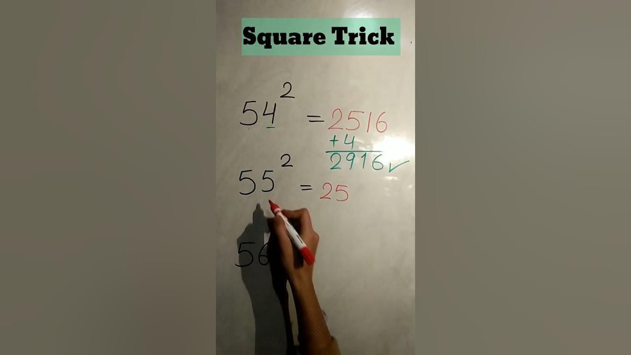 Square Shortcut Trick | Mathematics Super Tricks | Solution4u | - YouTube