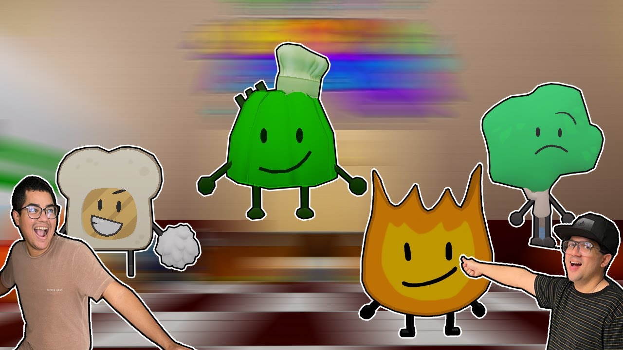ENTRAMOS NO ELEVADOR SECRETO E PARAMOS NO MUNDO DO BFDI!!! (BATTLE FOR ...
