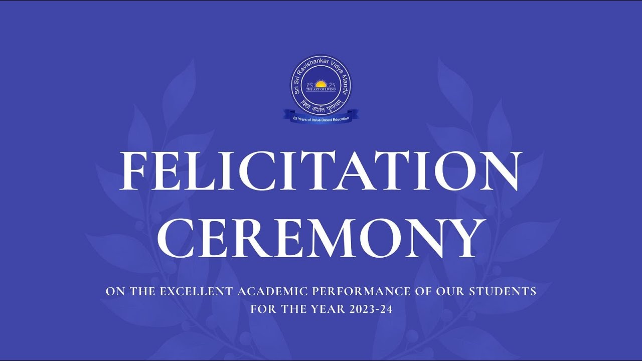 FELICITATION CEREMONY - YouTube