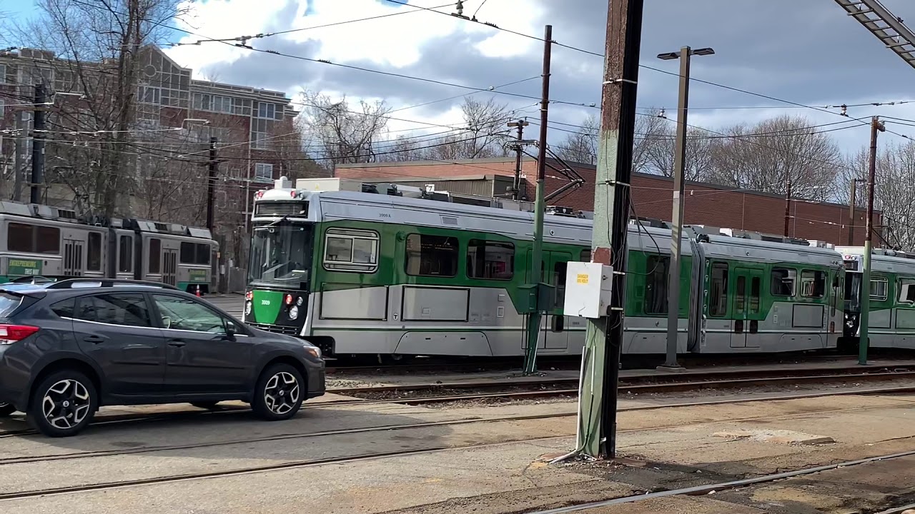 MBTA Green Line B Branch Ride (Part 2) - YouTube