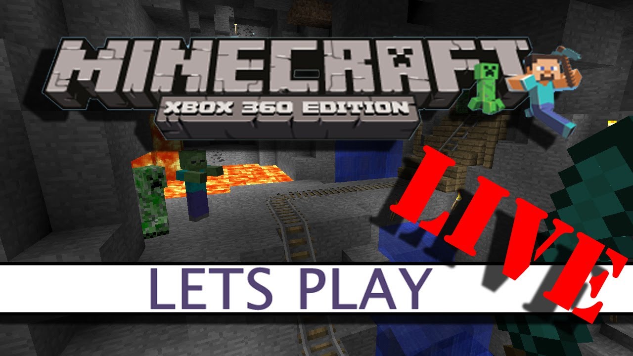 Minecraft: XBOX 360 Edition - Let's Play LIVE - Platform32 - YouTube