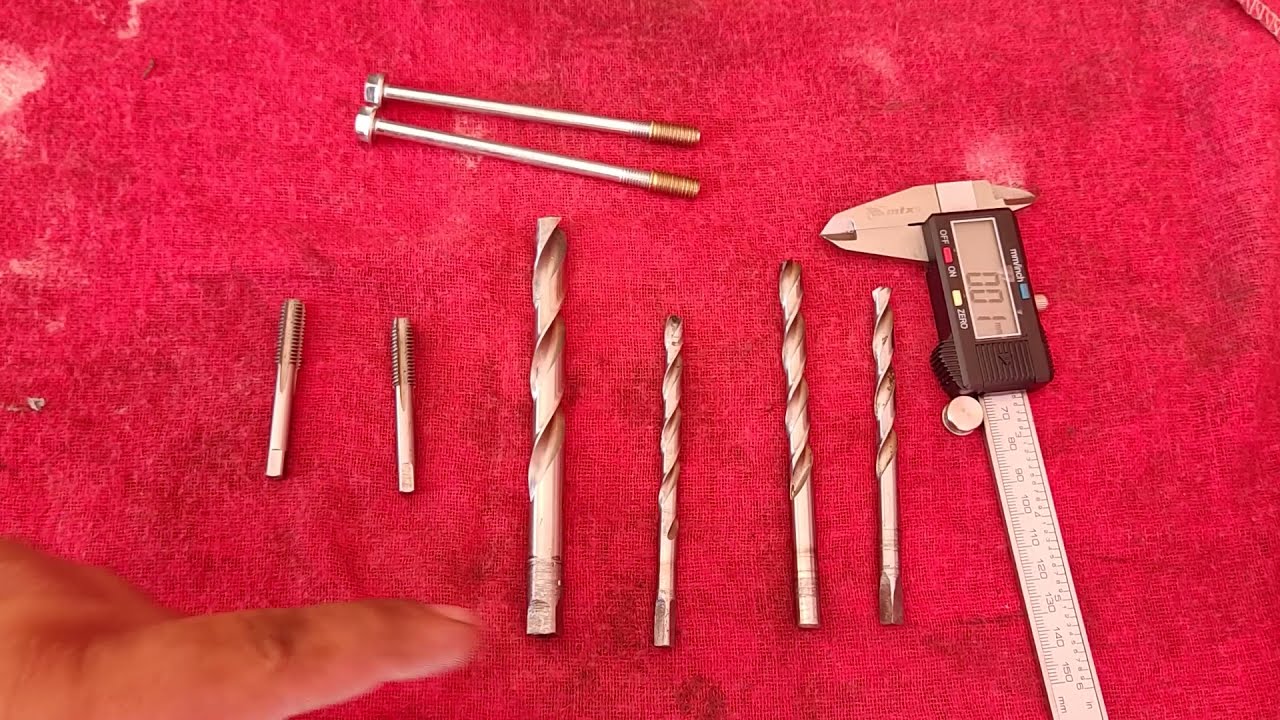 Como Restaurar Rosca espanada ou Remoída - YouTube