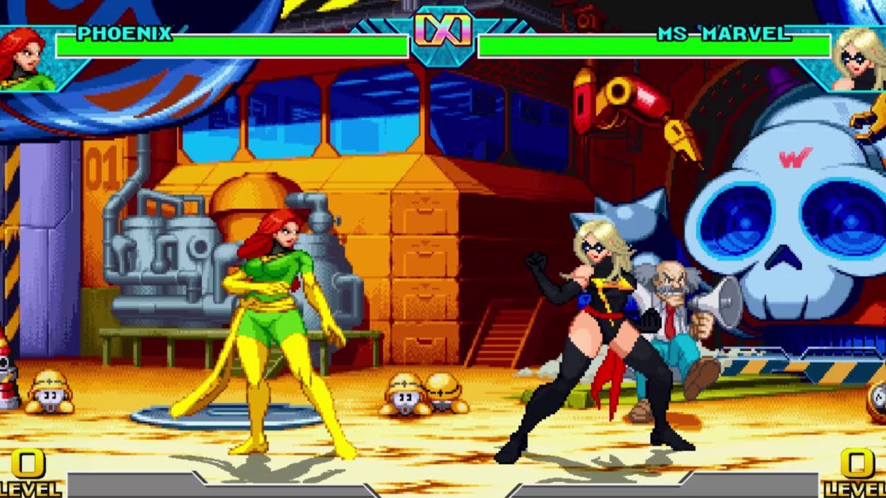 Phoenix VS MS Marvel I Marvel vs Capcom Origins - YouTube