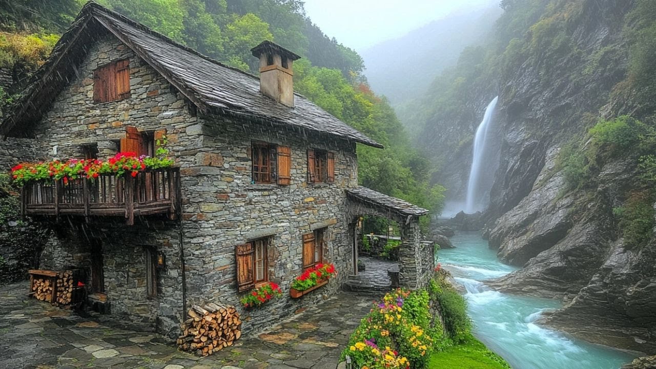 I Found a Hidden Village in the Swiss Alps – With a Crystal Blue River ...