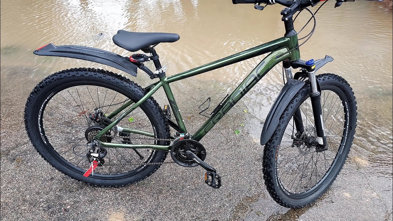 CRADIAC ALPHA LITE GREEN 29 T Mountain Cycle(mtb) #tikuniya - YouTube