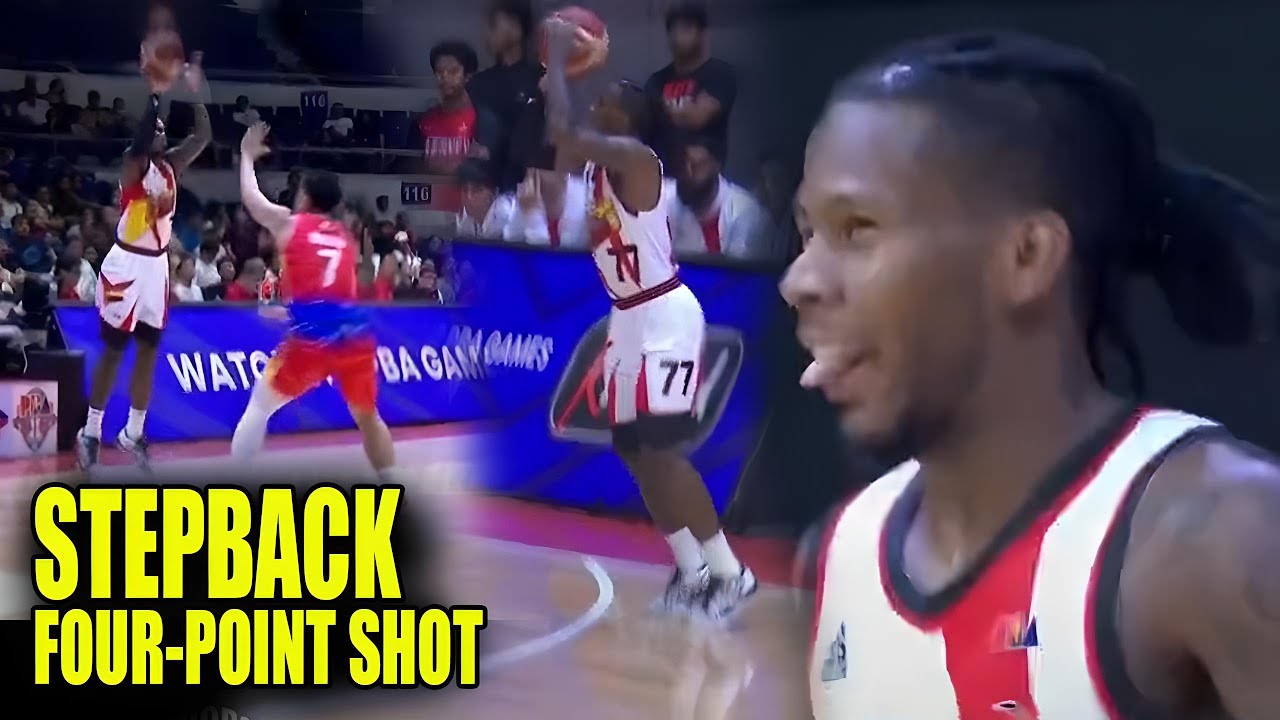 BIGTIME STEPBACK FOUR-POINT SHOT from Cj Perez, the Beauty of 4-point ...