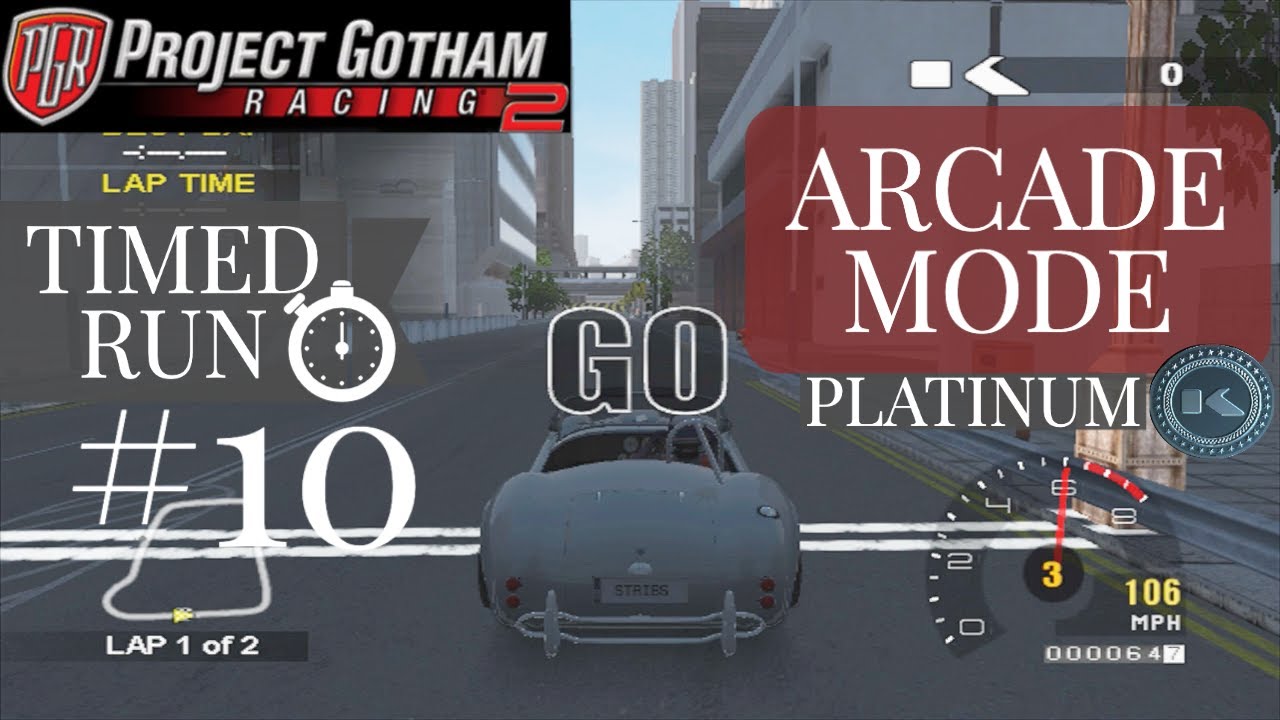 Project Gotham Racing 2 Arcade Mode Platinum | Let's Play | Timed Run ...