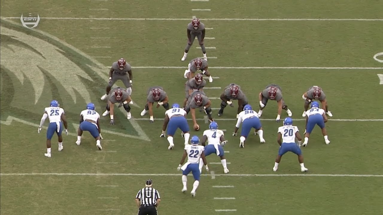 Temple Offensive Line Vs. Buffalo 2018 - YouTube