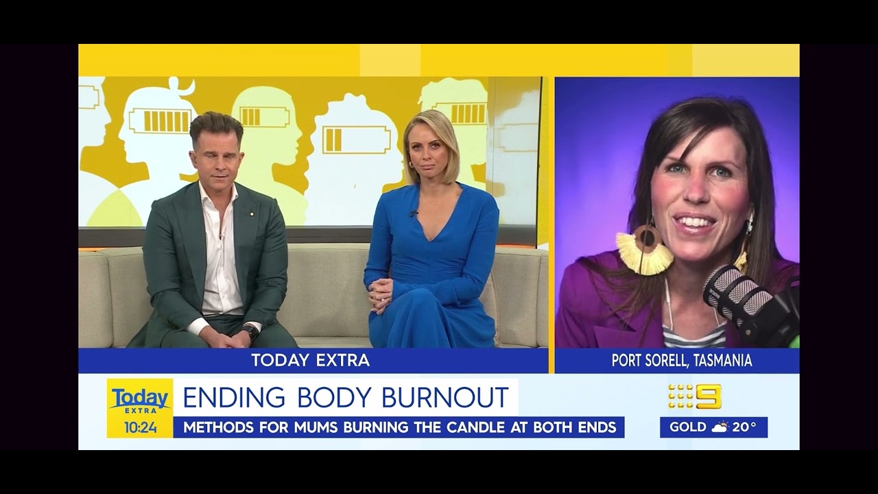 Filly on Today Extra National TV talks about Ending Body Burnout - YouTube
