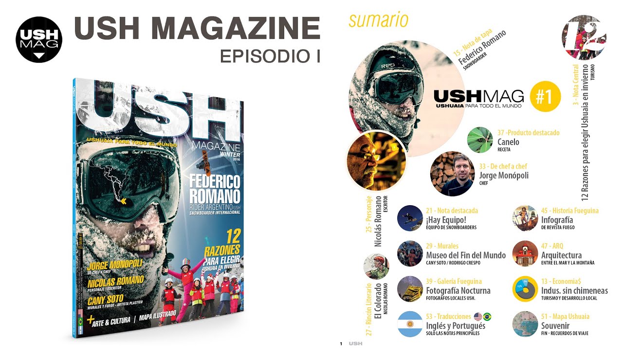 Lanzamiento USH Magazine #1 - YouTube