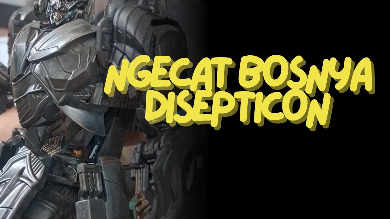 Repaint Megatron bootleg Black Mamba - YouTube
