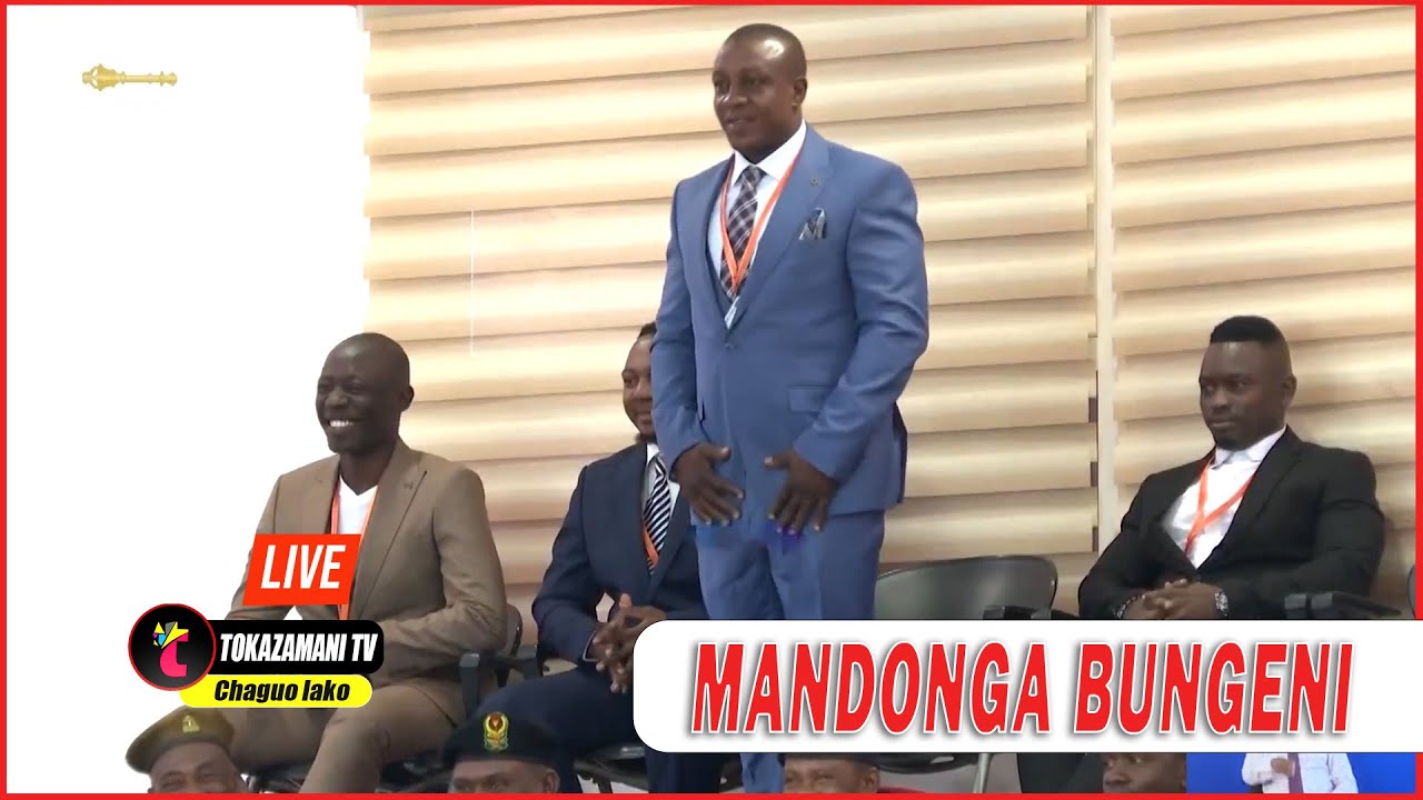 🔴#live TAZAMA KARIM MANDONGA ALIVYOIBUA SHANGWE BUNGENI - YouTube