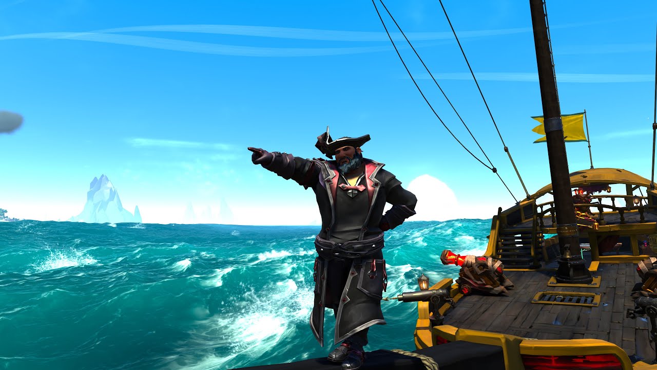 How to buy the clothing itmes of the "Dark Adventurers Set" in Sea of ...