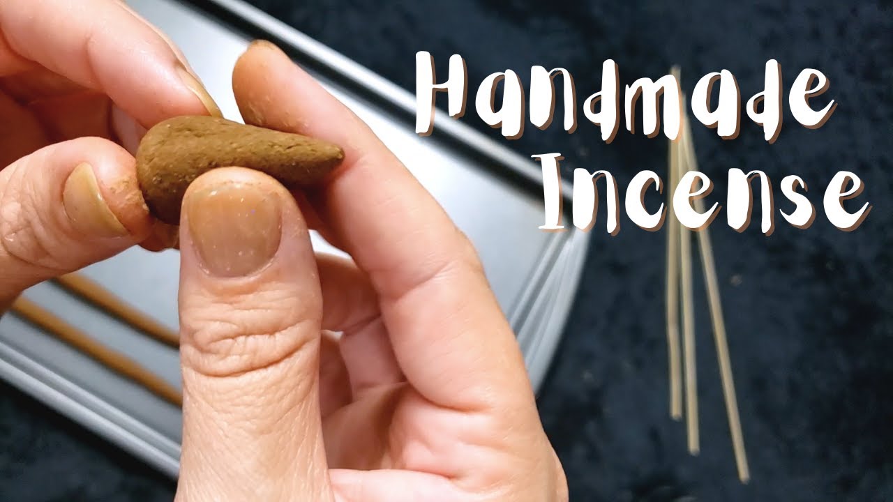 I made my own incense sticks! || Incense Making First DIY || Following ...