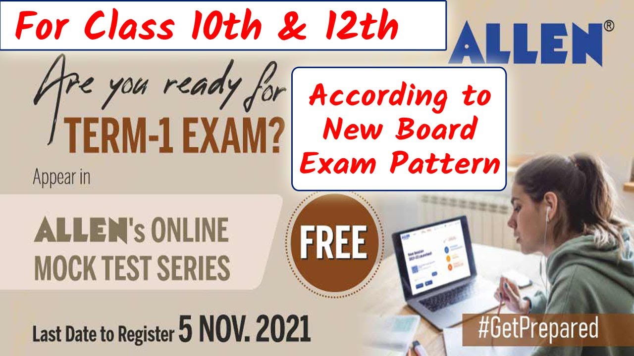 Allen Free Online Test Series for Class 10 & 12 || Toppers Talk ...