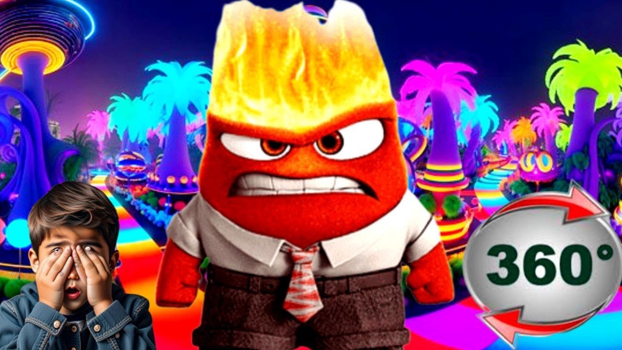 VR 360! Play the game! Find Anger! Inside Out 2! Game 34! - YouTube