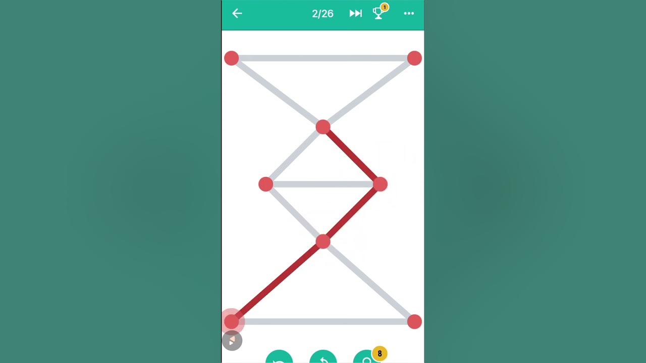 One Line Game Pack 2 Level - 2 Walkthrough | One Line Puzzle Game - YouTube