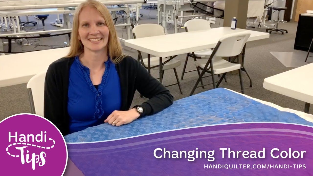 Changing Thread Color - Handi Tip - YouTube