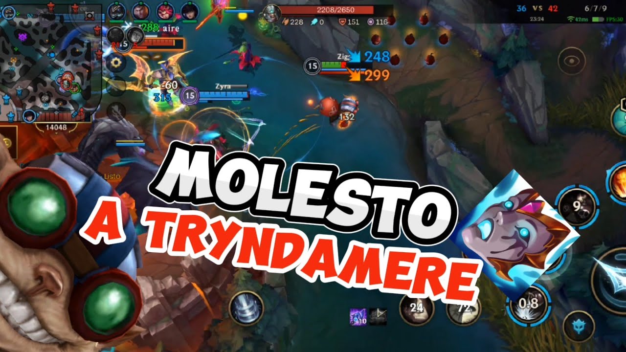 Pokeo al máximo con Ziggs 💣- Wild Rift - YouTube