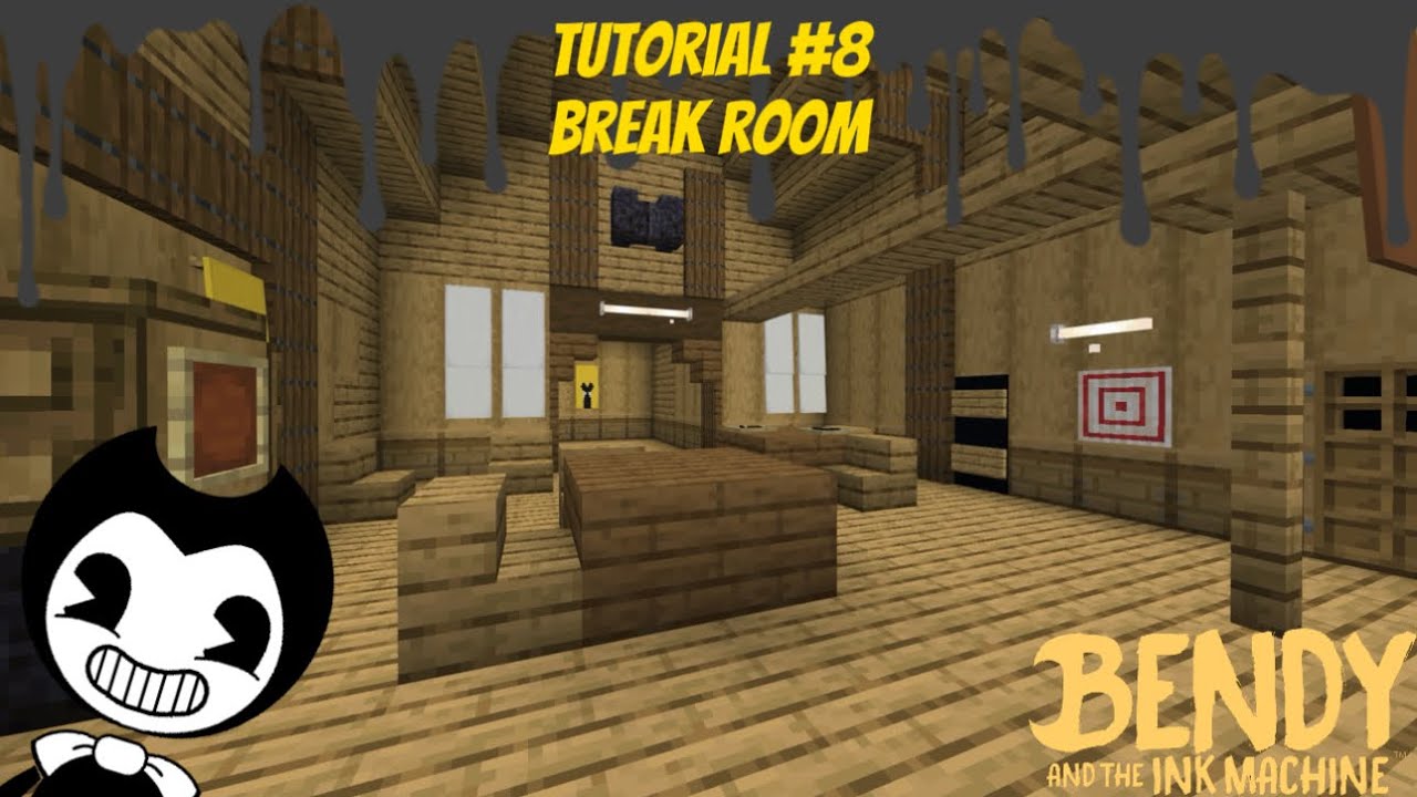 How To Build Bendy And The Ink Machine (Ch.1) In Minecraft! | Part 8 ...