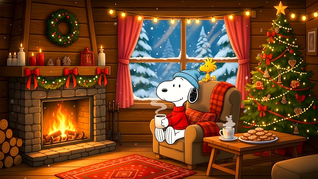 Chilly Days with Snoopy ️ Relaxing Jazz Music for Focus, Study & Calm ...