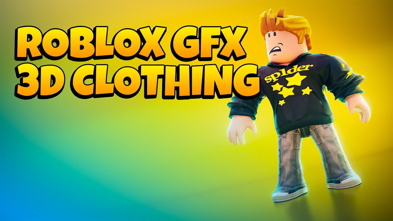 HOW TO MAKE A ROBLOX GFX WITH (ROBLOX 3D CLOTHING) BLENDER | ROBLOX GFX ...