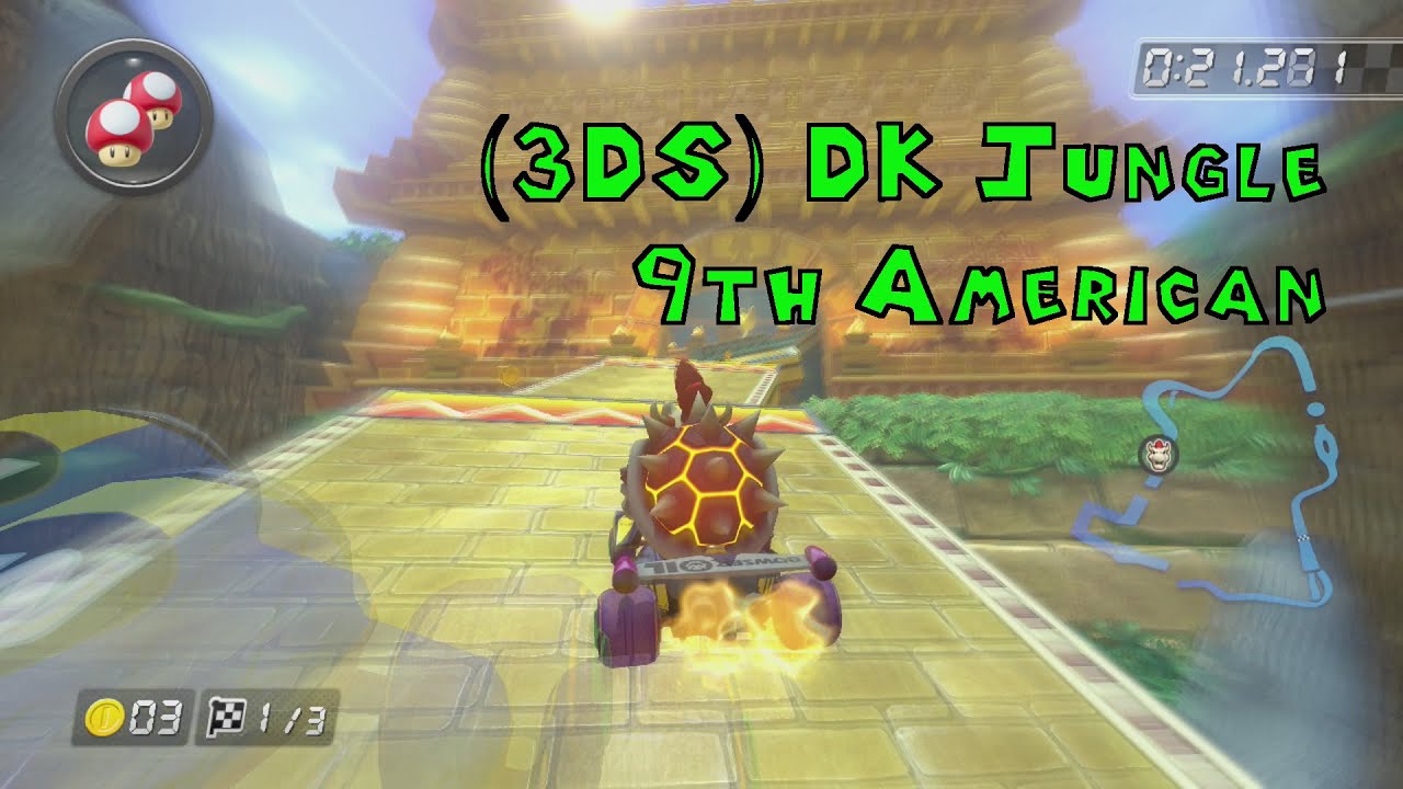 MK8: (3DS) DK Jungle: 2:00.319: Former 9th American - YouTube