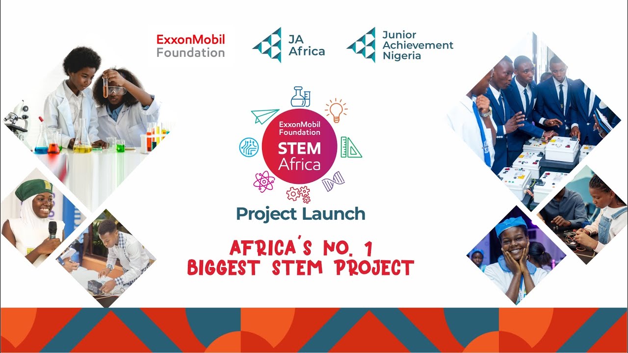 ExxonMobil Foundation STEM Africa Project Launch - YouTube