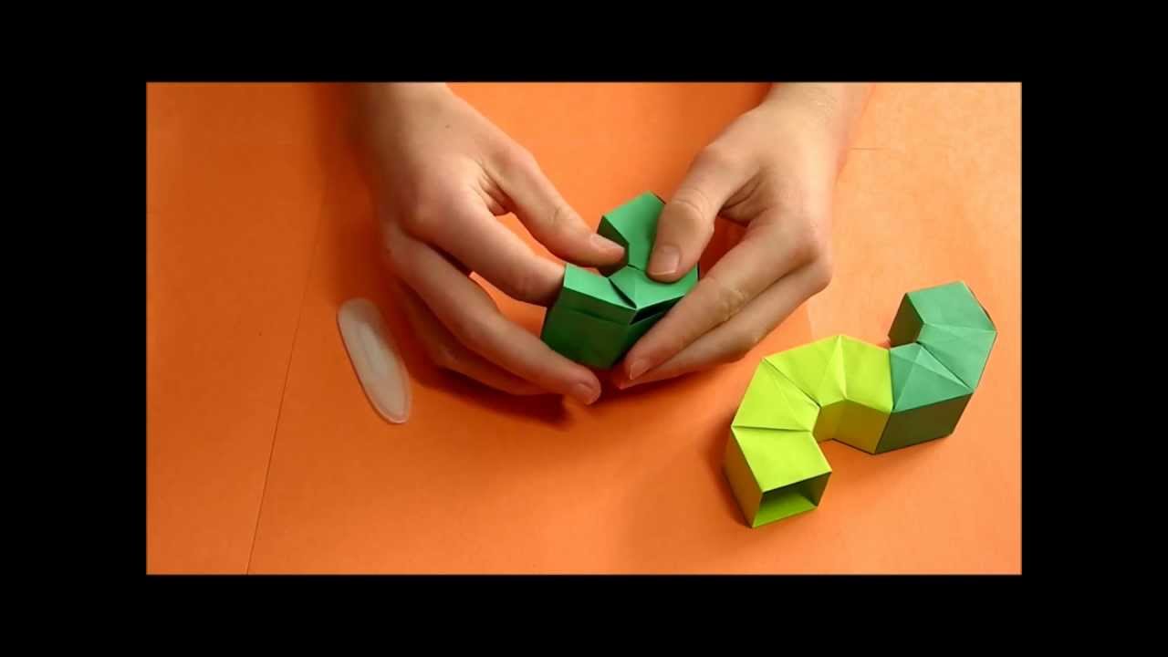 Origami Tubular Structure Tutorial (Martin Sejer Andersen) - YouTube