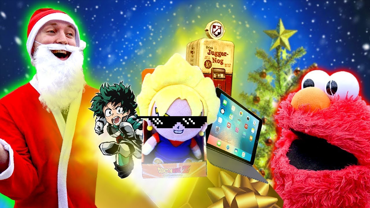 Elmo's SPECIAL CHRISTMAS GIFT From SANTA! (OPENING PRESENTS) - YouTube