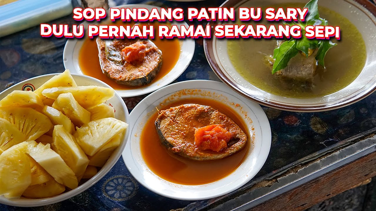 WARUNG INI SAMPAI RATA KARENA GEMPA! SOP PINDANG PATIN, KULINER ...