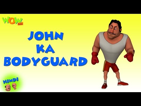 John Ka Bodyguard - Motu Patlu in Hindi - 3D Animation Cartoon for Kids -As on Nickelodeon