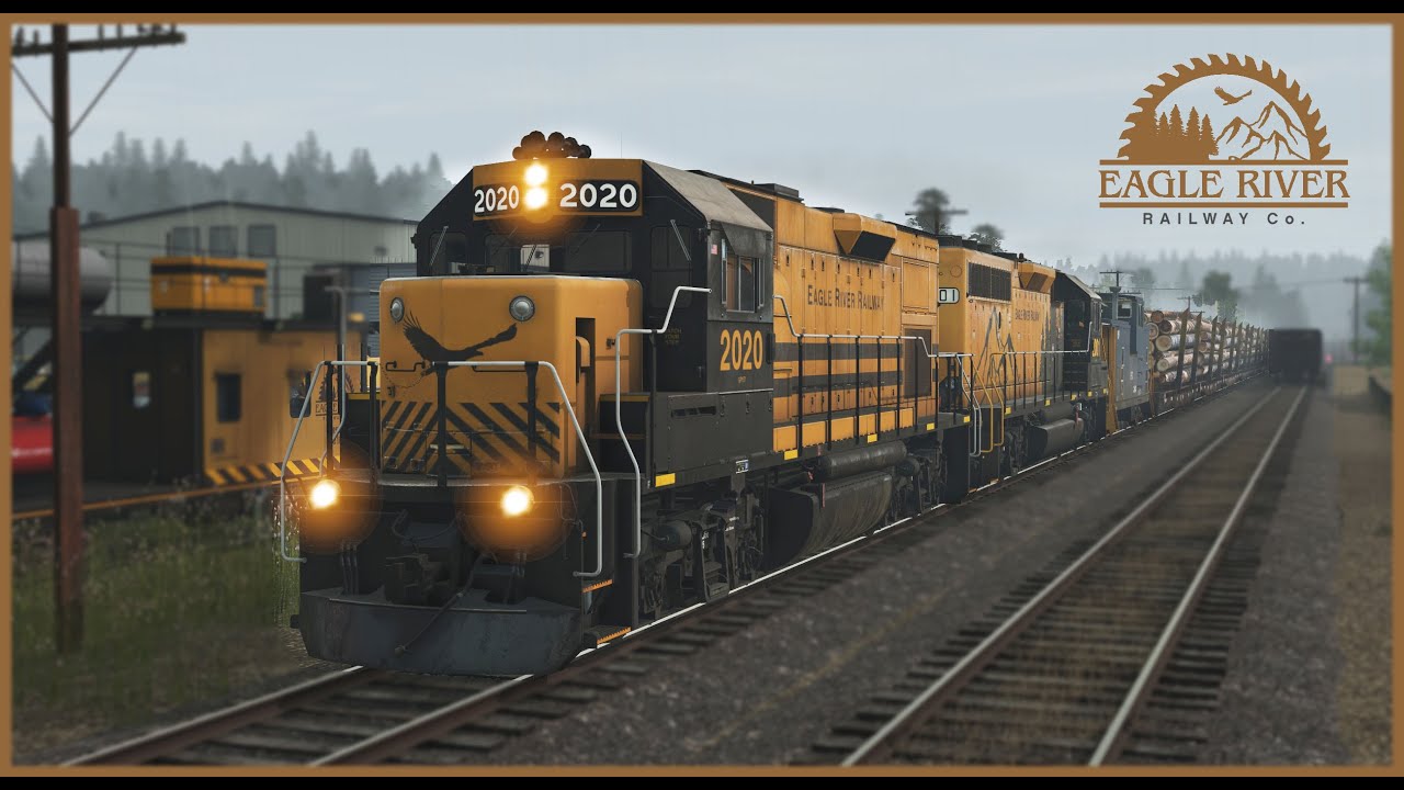 LIVE - Building a Modern Logging Railroad (Milwaukee Road/Eagle River ...